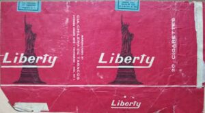 Cigarette Pack: Liberty (ChileCol:CL-CT-0113