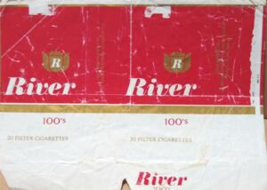 Cigarette Pack: River 100's (ChileCol:CL-CT-0114