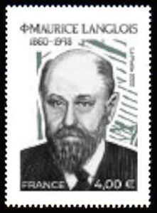 邮票: Maurice Langlois (法国(Paris Philex 2022 : Famous Philatelists of ...