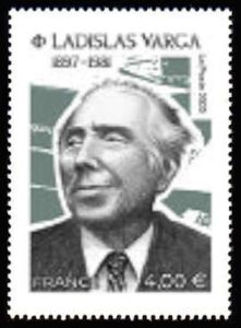 Timbre: Ladislas Varga (France(Paris Philex 2022 : Famous Philatelists ...