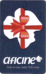 Functional Card: Aficine (Cinema, Spain(Aficine) Col:ES-AFIC-002.02 💳