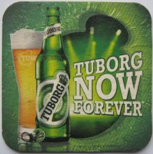 Bierdeckel: Tuborg (Carlsberg Breweries AS, Dänemark(Tuborg - Russia ...