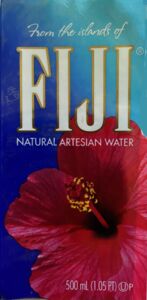Drink Label: Fiji Natural Artisan (Natural Waters of Viti Pte Ltd ...