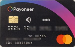 Bank Card: Payoneer MasterCard Debit (Payoneer Europe Limited ...