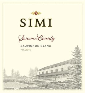 Etiqueta de bebida: SIMI Sonoma County Sauvignon Blanc (SIMI Winery ...