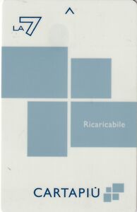 Functional Card: La7 Carta Piu' (TV Access, Italy(La7) Col:IT-TV-LA7-017