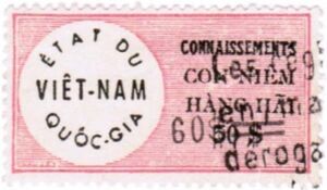 Stamp: Bill of Lading (Vietnam, South: Revenue Stamps(Bill of Lading ...