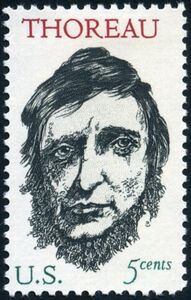 Stamp: Henry David Thoreau (1817-1862) (United States of America(150th ...