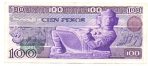 Banknote: 100 Pesos (Mexico(1969-1978 Issue) Wor:P-66a.CE