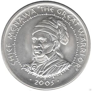Moneda: 1 Dollar (Chief Menawa) (Fantasía, Emisiones(USA - Creek Nation ...