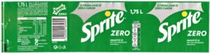 Etiqueta de bebida: Sprite Zero (Coca Cola HBC, HungríaCol:HU-SODA-000054