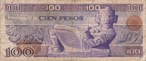 Banknote: 100 Pesos (Mexico(1969-1978 Issue) Wor:P-66b.10