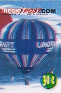 Stamp: Balloons (Netherlands: Private Post Offices(Kollum) Col:NL-KOL ...