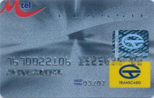 Bank Card: Transcard Classic Mtel – 3 (Transcard Financial Services ...