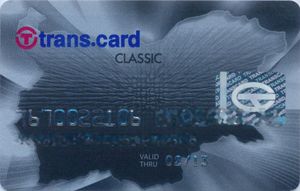 Bank Card: Transcard Classic BG Map (Transcard Financial Services ...