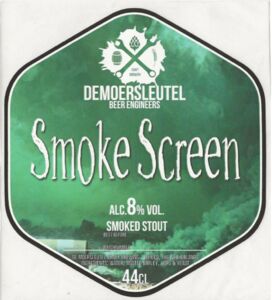 Drink Label: Smoke Screen (Brouwerij De Moersleutel, NetherlandsCol:NL ...