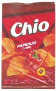 Élelmiszer-címke: Paprikás Chips (Intersnack Magyarország Kft ...