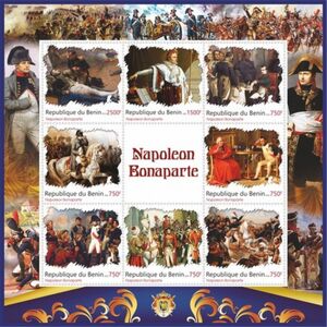 Stamp: Great People Napoleon Bonaparte (Benin: Illegal Stamps(Napoleon ...