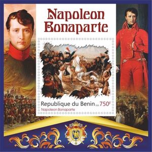 الطابع: Great People Napoleon Bonaparte (بنين: طوابع غير قانونية ...