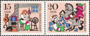Stamp: Scenes from King Thrushbeard (Germany, Democratic Republic (DDR ...