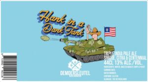 Drink Label: Hank in a Dank Tank (Brouwerij De Moersleutel ...