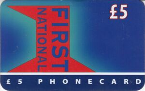 Phonecard: First National (Remote Memory United Kingdom, United Kingdom ...