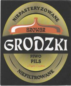 Drink Label: Piwo Pils (Browar Grodzki, PolandCol:PL-BEER-011147