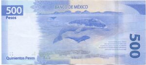 Banknote: 500 Pesos (Mexico(2017-2022 "Historical Identity and Natural ...