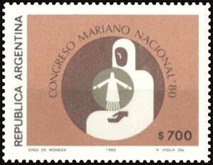Stamp: Marian Congress (ArgentinaGz :AR 1480A
