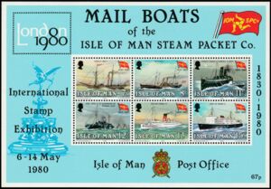 Stamp: Mail Boats of the Isle of Man Steam Packet Co. (Isle of Man ...