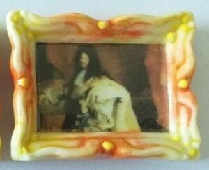 Meal Toy: Fève 3 (Fèves, France(Tableaux Célèbres) Col:ALC-2000-0128