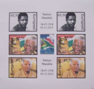 Stamp: Nelson Mandela (Netherlands: Private Post Offices(Europost) Col ...