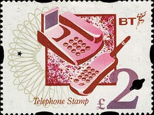 Stamp: Telephones (United Kingdom: Cinderella Stamps(British Telecom ...