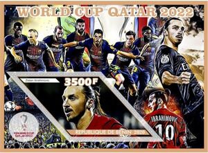 Stamp: Sports FIFA World Cup 2022 in Qatar (Benin: Illegal Stamps(FIFA ...