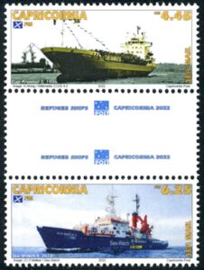 Stamp: Sea Mail Issue 2022 - Refugee and Migration Ships (Australia ...
