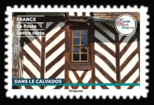 Stamp: Calvados (France(Traditional Domestic Architecture (2022)) Yt:FR ...