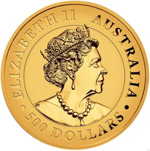Coin: 500 Dollars (Australian Wedge-tailed Eagle) (Australia(Bullion ...