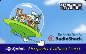 Phonecard: Cartoon Network - The Jetsons in Spaceship 5 Min. (Sprint ...