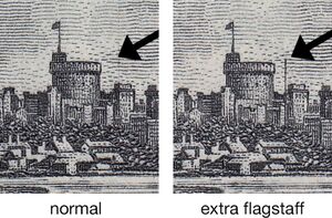 Stamp: Windsor Castle and King George V (Malta(Silver Jubilee of King ...