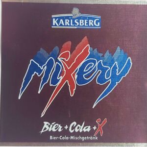 Drink Label: Mixery Bier+Cola+X (Karlsberg Brauerei, Germany, Federal ...