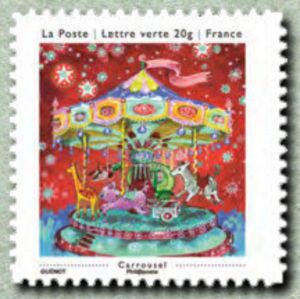 Stamp: Carousel (France) (The small joys) Yt:FR A904,Mi:FR 5710,Sn:FR ...