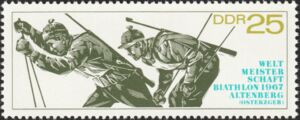 Stamp: Relay Race - Exchange (Germany, Democratic Republic (DDR ...