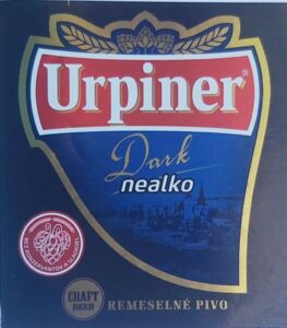 Drink Label: Urpiner Dark Nealko (Pivovar Banska Bystrica, SlovakiaCol ...