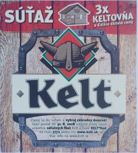 Drink Label: Kelt Sutaz 3x Keltovna (Pivovar Hurbanovo Zlatý Bažant ...