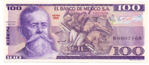 Banknote: 100 Pesos (Mexico(1978-1980 Issue) Wor:P-68c.18