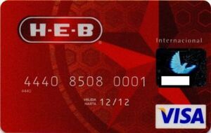 Tarjeta de Banco: HEB Supermercados - Internacional (Bancomer ...