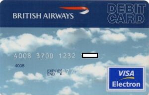 Tarjeta de Banco: British Airways Debit card (GWK Bank NV, Países ...