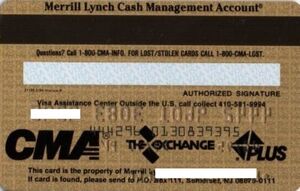 Bank Card: Merrill Lynch National Finanacial (Merrill Lynch Bank ...