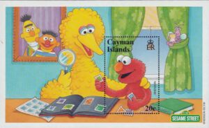 Stamp: Elmo (Cayman Islands(Sesame Street characters) Mi:KY BL33,Sn:KY ...