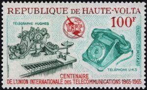 Stamp: Centenary of International Telecommunication Union (ITU) (Upper ...